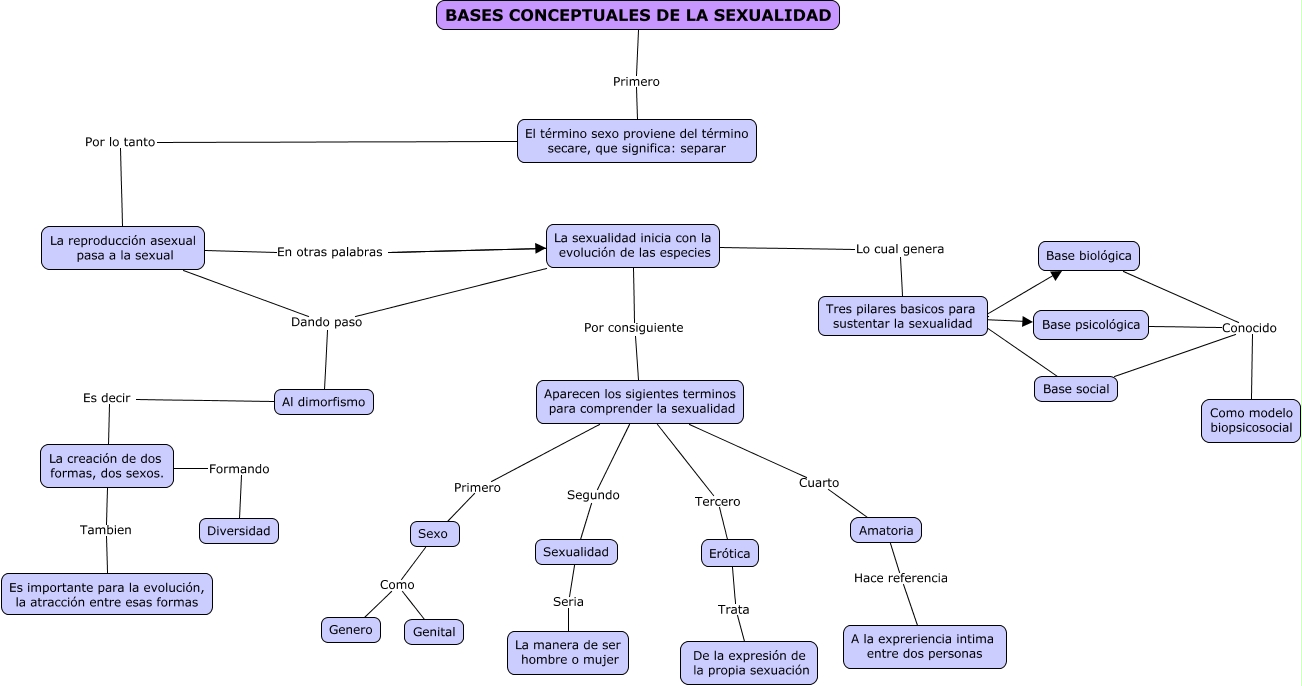 Bases conceptuales de la sexualidad